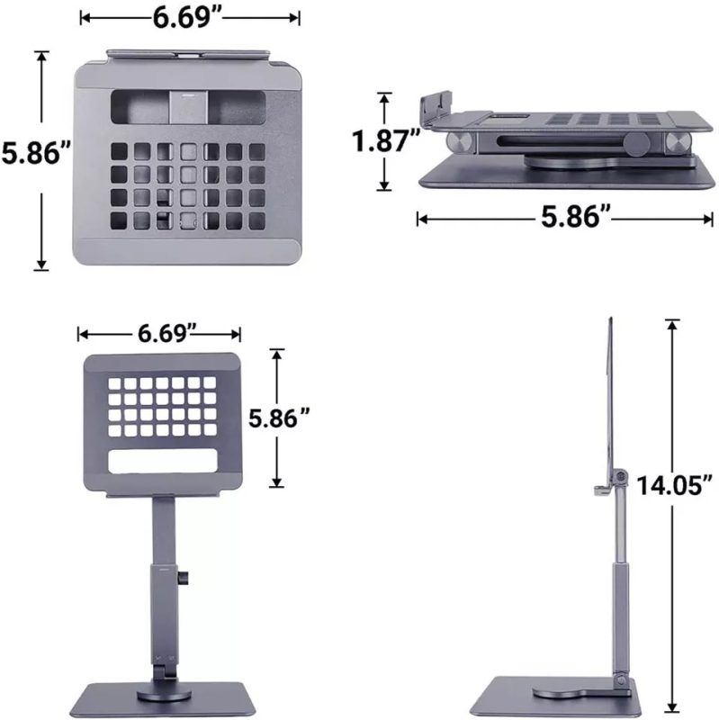 Telescopic Rotating Tablet Stand - Abra Mobility