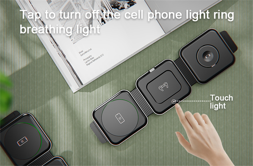 3-in-1 Magnetic Wireless Foldable Mobile Charger - Abra Mobility